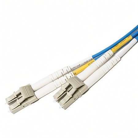 OM1 LC LC Fiber Patch Cable | Blue 1G Duplex 62.5/125 Multimode OFNR