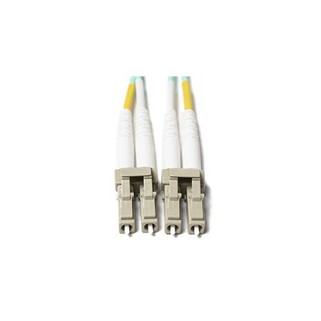 2M LC LC Multimode Fiber Patch Cables 2 Meter | OM4 Duplex 50/125 OFNR