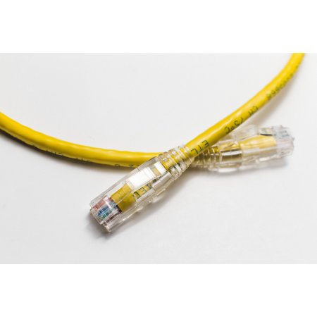 Cat6 Yellow Patch Cables - TAA/BAA Compliant
