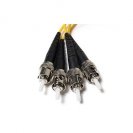 Plenum Duplex Fiber Patch Cables Pre-Terminated Singlemode & Multimode